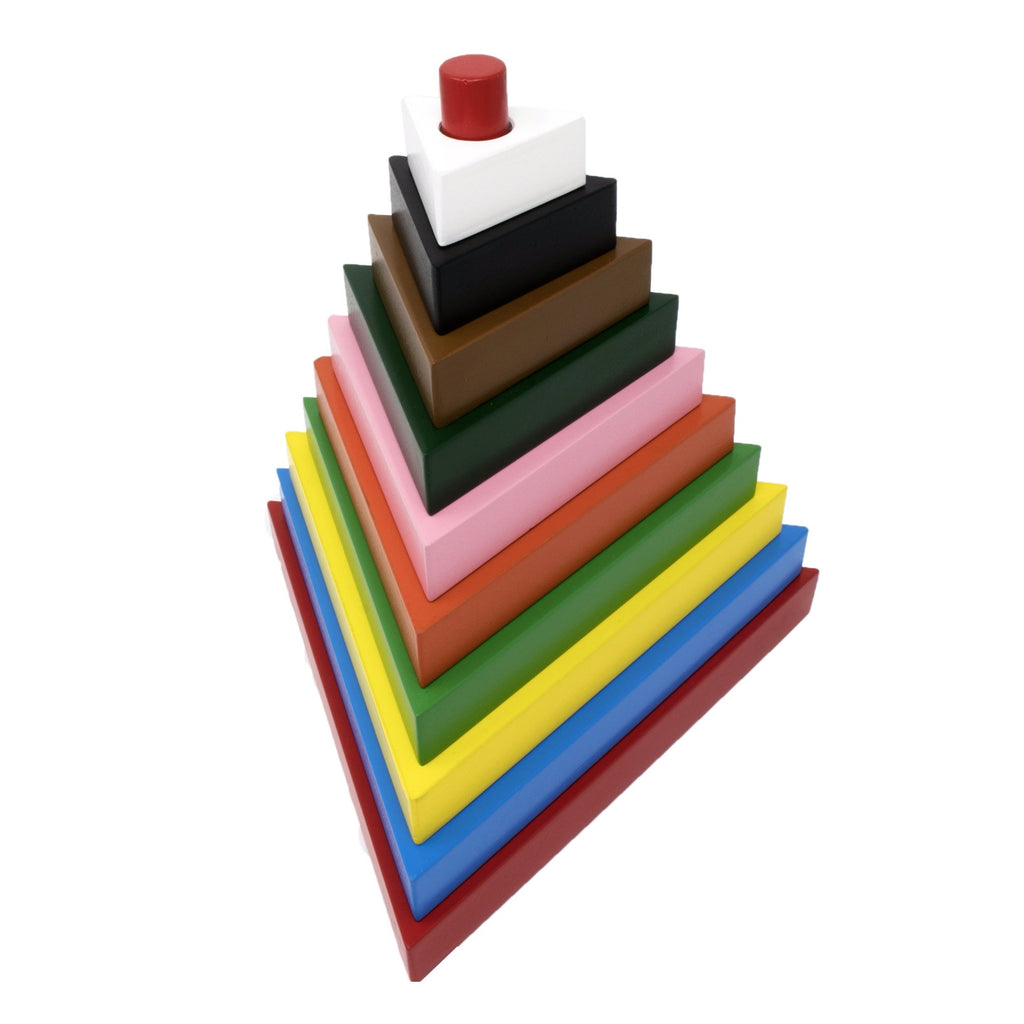 Geometric Stack circle - Early Learning Wooden Toy / Educational Toy ...