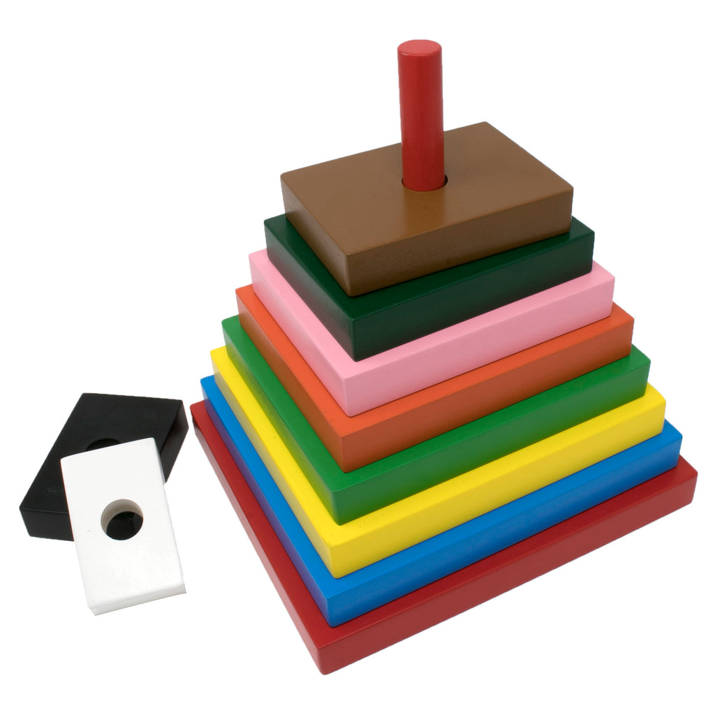 Geometric Stack circle - Early Learning Wooden Toy / Educational Toy ...