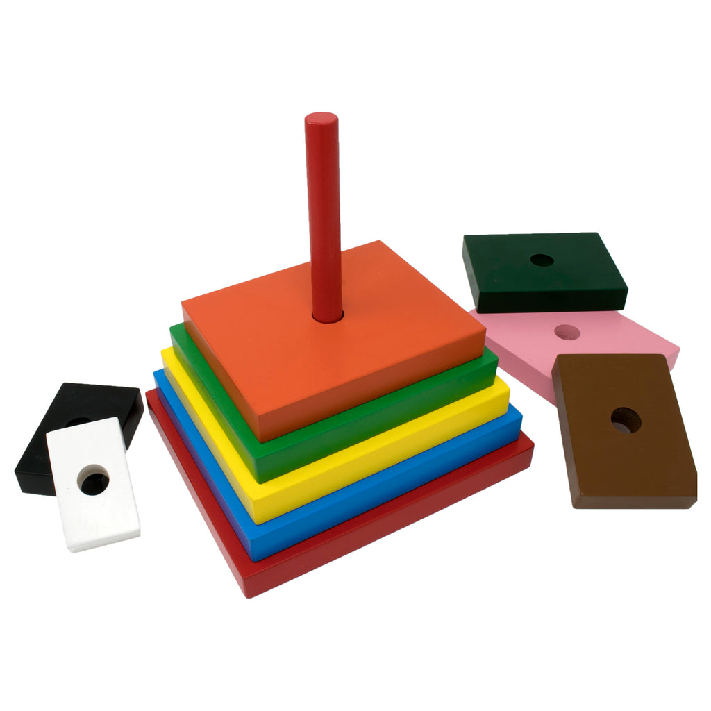 Geometric Stack circle - Early Learning Wooden Toy / Educational Toy ...