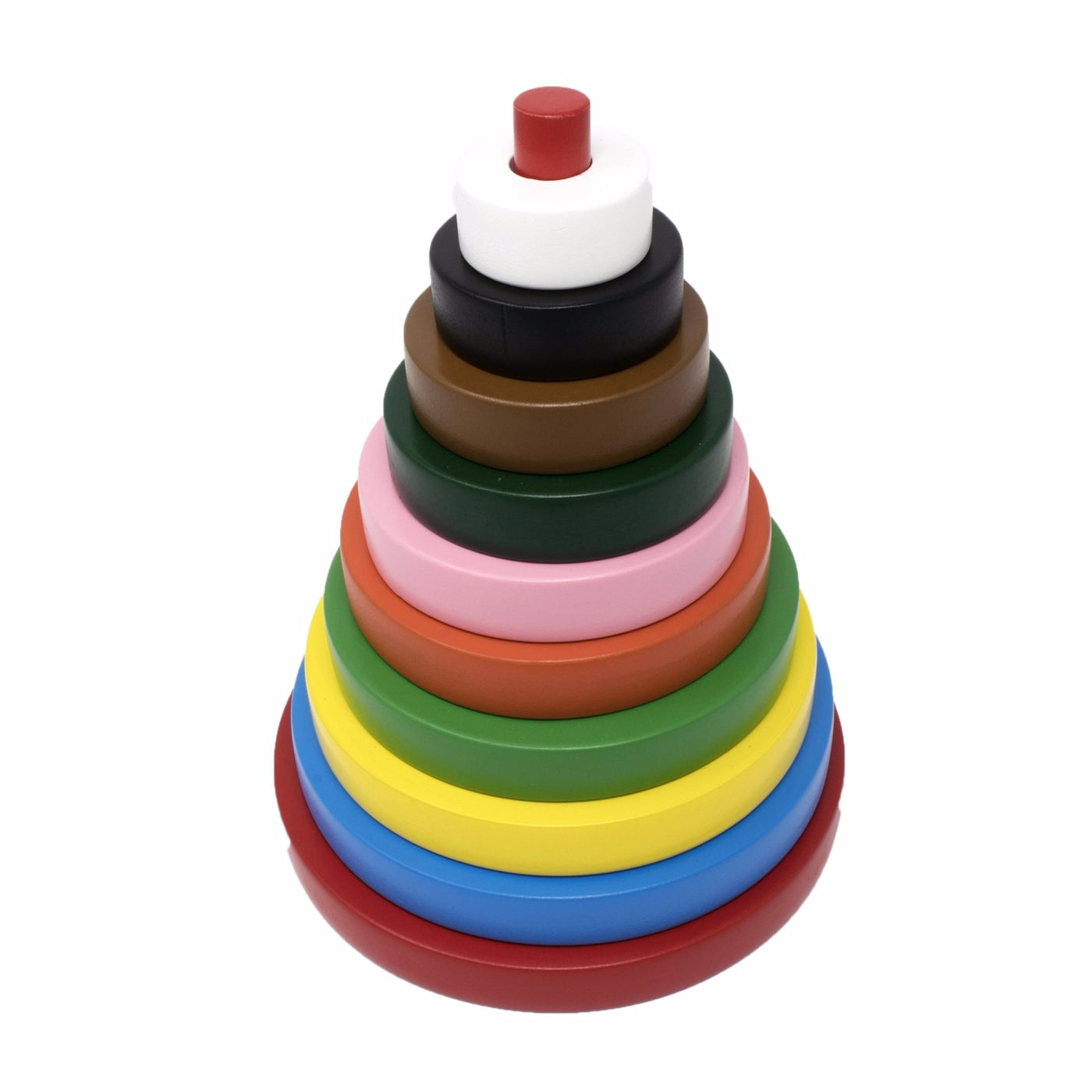 Geometric Stack circle - Early Learning Wooden Toy / Educational Toy ...