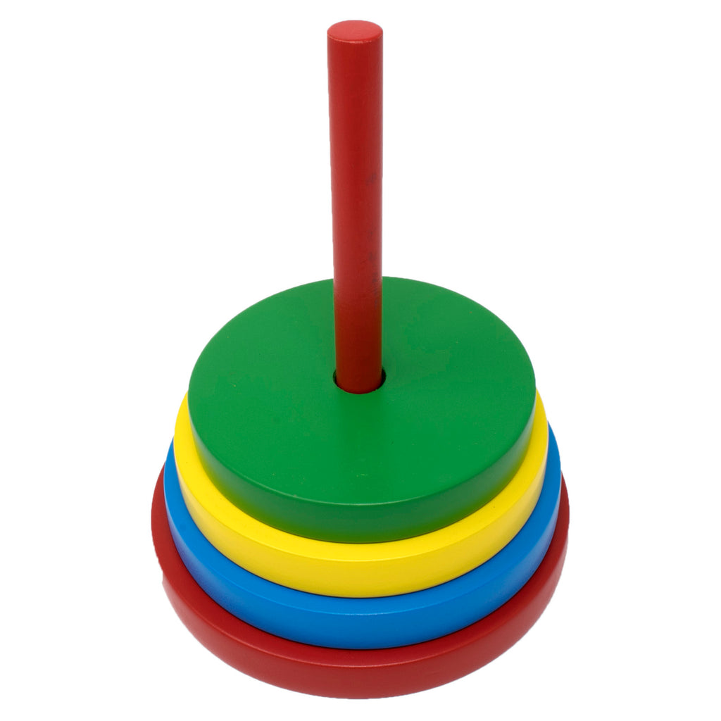 Geometric Stack circle - Early Learning Wooden Toy / Educational Toy ...