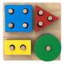 Geometric shape Sort - Early Learning Wooden Toy / Educational Toy ...