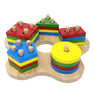 Stack Sort Geometric - Early Learning Wooden Toy / Educational Toy ...